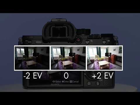 Setting up Exposure Bracketing on a Sony A7R III