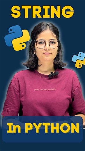 Prishu Gawalia on Instagram: "Strings in Python 🐍 Join daily free live classes of PYTHON on HappyCoding YouTube channel Offline batches are starting very soon in Jaipur! 💥 Start your journey today with HappyCoding and prepare for: 🔹UP-LT Grade Computer Teacher 2025 🔹BPSC TRE 4.0 | STET 🔹 Rajasthan Computer Anudeshak Bharti 🔹 KVS PGT/TGT 🔹 NVS Computer Teacher 🔹 Bihar TRE 🔹 Jharkhand Computer Acharya 🔹 UP Computer Teacher Exam 📲 join HappyCoding App from PlayStore #RajasthanComputerAnu