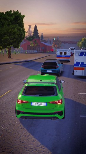 Thrilling Street Racing Gameplay in Driving School Simulator Evo