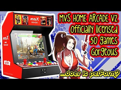 MVSX Home Arcade "Second Wave" NeoGeo [Review]