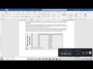 Word Chapter 7 Pause and Practice 7-1