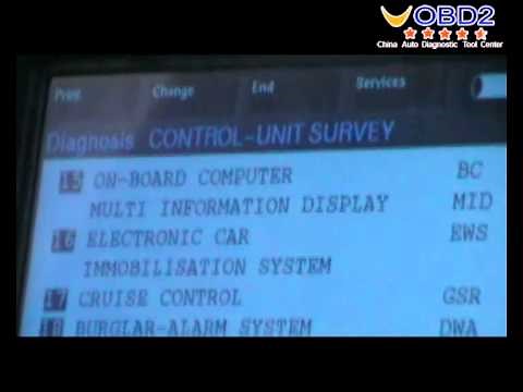 How to use BMW GT1 DIS and SSS