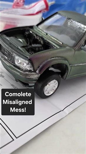 Building an AMT 1/25th Scale 1995 GMC Sonoma Plastic Model Kit. Part 3 (Completed)