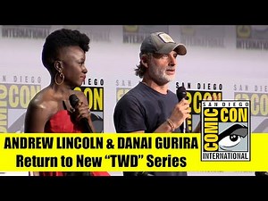 ANDREW LINCOLN & DANAI GURIRA Announce Their Return in a NEW WALKING DEAD SERIES | Comic Con 2022