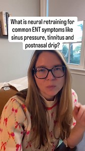 Sinus headaches, tinnitus and postnasal drip…sinus infection or neural root case? 🧠 Listen to hear why I discuss neural retraining with anyone suffering these symptoms. 📬 If you want a more in depth overview of neural retraining techniques, sign up for the Integrative ENT Health newsletter for this month’s blog drop! #sinusheadache #sinuspressure #earfullness #tinnitus #postnasaldrip | Integrative ENT Health