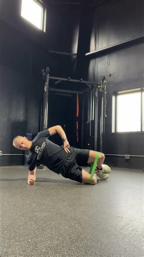 Side Plank + Banded Clamshell