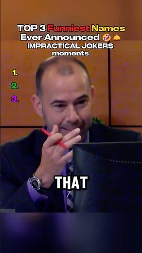Top 3 Funniest Fake Names Ever Announced 😂📢 | Impractical Jokers