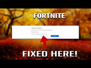 How to Fix Fortnite Error Code LS-0013 | Epic Games Launcher | Fortnite Launch Failed (Easy Fix)