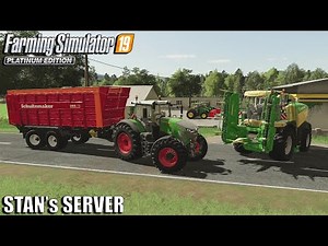 Making A LOT of Silage with Fans | Skrzyszow | Farming Simulator 19
