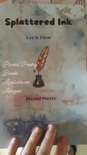 Splattered Ink Poetry now available on Amazon. | Pivotal Poetry