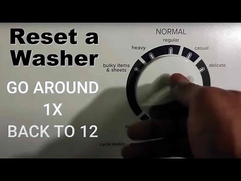 Amana Washer Won't Drain? Easy Fix! Reset it in Minutes. May work on Whirlpool & Maytag. #Amana