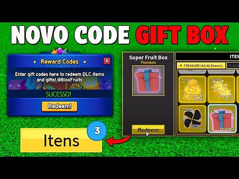 TODOS OS CÓDIGOS SUPER FRUIT BOX + 2 NOVOS CÓDIGOS DE FRUTAS DO BLOX FRUITS - blox fruits códigos...