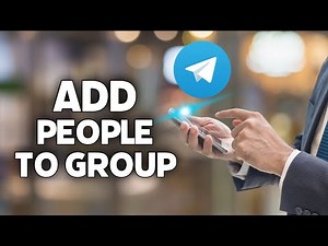 How to Add People to Telegram Group 2025?