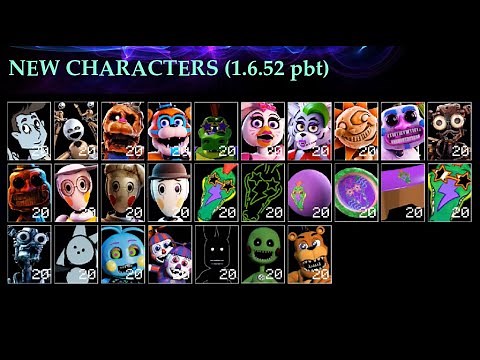 Ultra Custom Night (1.6.52) | CHARACTER MECHANIC WALKTHROUGHS | NEW CHARACTERS (public beta-testing)