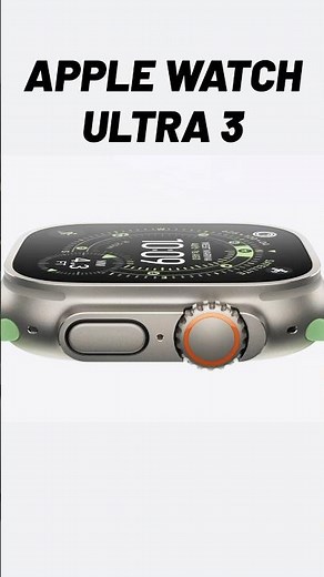 Apple Watch Ultra 3 - NEW FEATURES