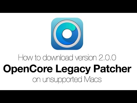 How to get OpenCore Legacy Patcher 2.0.0 (Nightly)