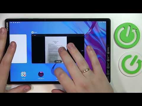 Lenovo Tab M10+ How To Scan Document And Create PDF Files