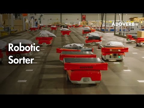 Robotic Sorter For Warehouse Automation | High Speed Parcel Sorting System