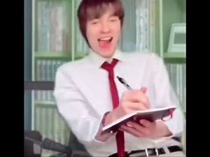 Light yagami dancing with the death note