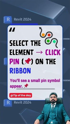 Tip-06: Pin Elements to Prevent Accidental Movement