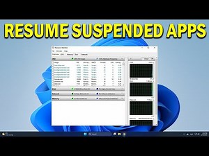 How To Resume Suspended Programs on Windows 10/11 - Quick Fix