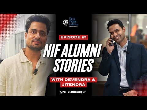 How Did NIF Global, Jaipur Shape Their Journey? Alumni Success Story with Devendra & Jitendra