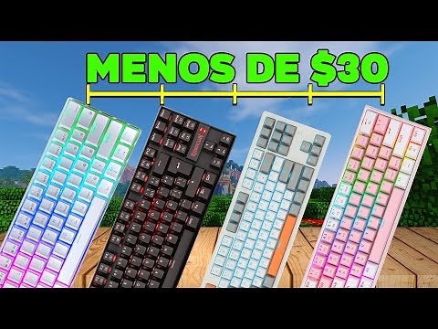 👉TOP 5 MEJORES TECLADOS MECANICOS BARATOS POR MENOS DE 30 DOLARES