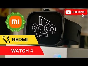 Xiaomi’s Redmi watch 4 Unboxing