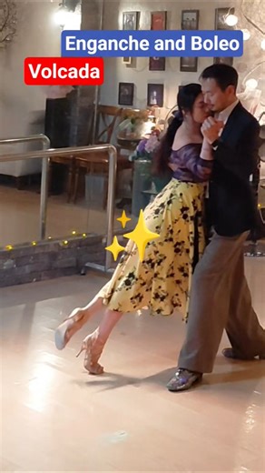 #볼까다 엔간체 볼레오 #조이y라우 #누에보 탱고 #enganche y boleo con volcada #nuevo tango lesson