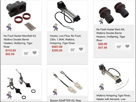 Spa Hot Tub Watkins Hotspring Tiger River Caldera No Fault Heater How To The Spa Guy