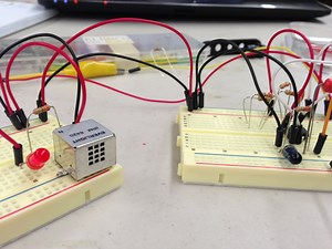 Garage Car Detector Without a Microcontroller