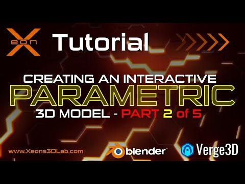 Verge3D Tutorial - Parametric Interactive Demo Part 2