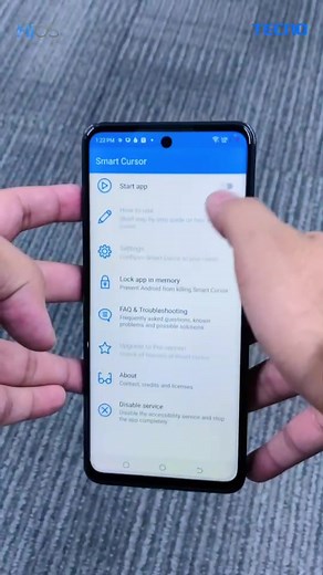 Awesome way to control your phone like a laptop mouse cursor🥰👌🤗
