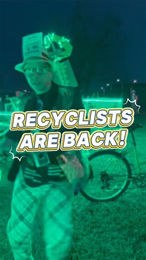 @recycle_dat on Instagram: "The Recyclists are BACK! Krewe Boheme rolls at 7pm TONIGHT and we want your cans 🙌🏼 See you there!"