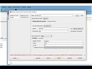 Error de E/S: The Network Adapter could not establish the connection | SQL Developer | Solucion