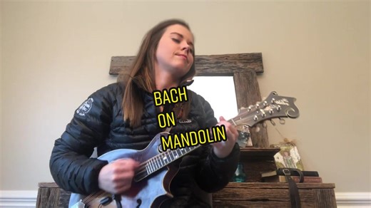 Mandolin Lesson: Sonata No. 3 in C Major (Allegro) by BACH