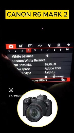 How to Fix Dark Display on Canon R6 Troubleshooting Guide #canon #canonr6markii #display #tamil