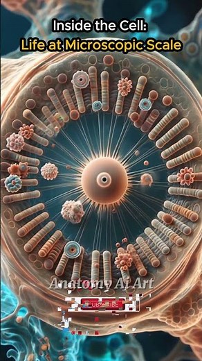 Inside the Cell: Life at Microscopic Scale #InsideTheCell #CellAnimation #HumanCell #CellOrganelles
