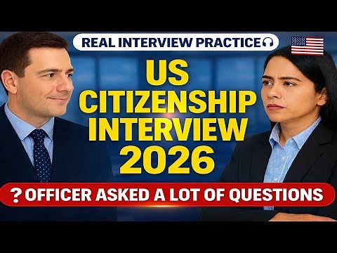 US Citizenship Interview 2025 | Real N400 Interview – Officer Asked a Lot of Questions