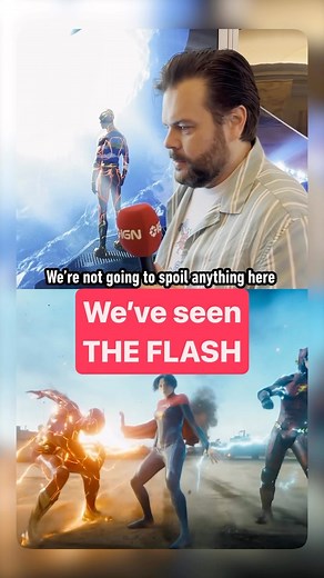 Does The Flash have a post-credit scene? No, I’m asking you. I have no idea. #theflash #dc #wb #cinemacon #cinema #movie #movies #lasvegas #ezramiller #michaelkeaton #batman #sashacalle #supergirl #superman #snyderverse #zacksnyder #postcreditscene #dcu #jamesgunn | IGN