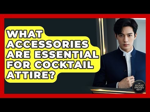 What Accessories Are Essential For Cocktail Attire? - The Sharp Dressed Gent