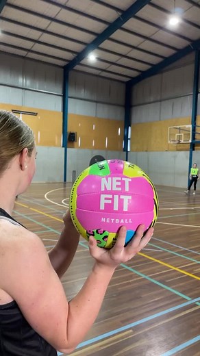 Netball Sideline Throw-In Drill with Sarah on NETFIT App