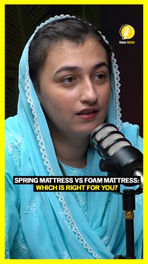 9.1K views · 55 reactions | Spring vs Foam — which mattress supports your body better? ️ #SpringMattress #FoamMattress #Mattress #Sleep #Health #Fitness #Physiotherapy #BackCare #Posture #Wellness #SleepTips #PainRelief #Comfort #Spine #Lifestyle | Views Matter | Facebook