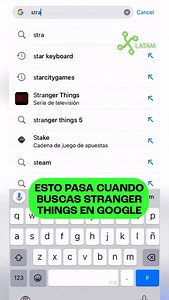 Esto pasa cuando pones Stranger things en Google #strangerthings #Google | Xataka LATAM