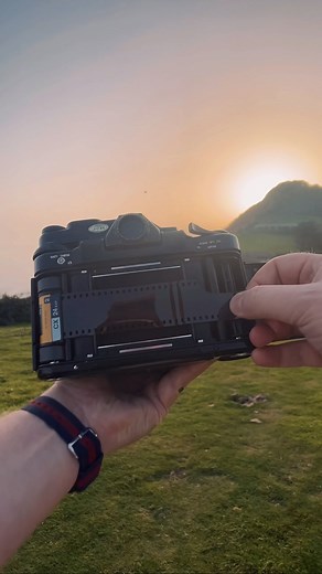 Miles Myerscough-Harris | Expired Film Club | Shooting panoramic photos on expired film 🎞️ do you like the results? #expiredfilmclub • I used some special adapters to fit 35mm film in... | Instagram