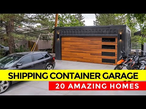 Shipping Container Garage Ideas - Beautiful Container Homes
