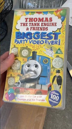 Unboxing my first Thomas UK VHS