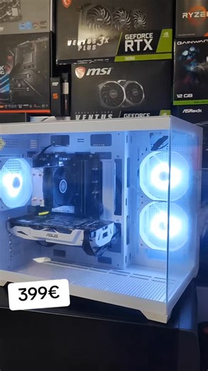 GeekBit on Instagram: "Gaming Računar Za 399€! Uz računar dobijate garanciju kao i licenciran Windows 11! 👾 Specifikacije: CPU: RYZEN 5 5500 GPU: RX 480 8GB ASUS RAM: 16GB 3200Mhz SSD: 500GB PSU: RAIDMAX 550W #geekbittech #gpu"