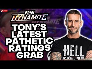 AEW Dynamite 4/10/24 Review | Tony Khan, AEW Air CM Punk/Jack Perry All In Footage & IT BACKFIRES