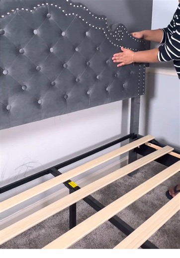 Royal Style Bed Frame Without Box Spring